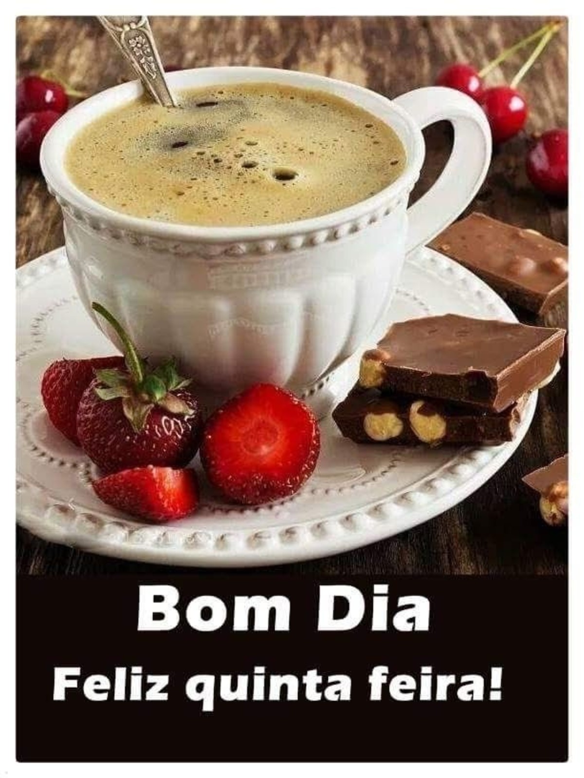 Bom Dia Feliz Quinta-Feira com café 153 - ImagensBomDia.net